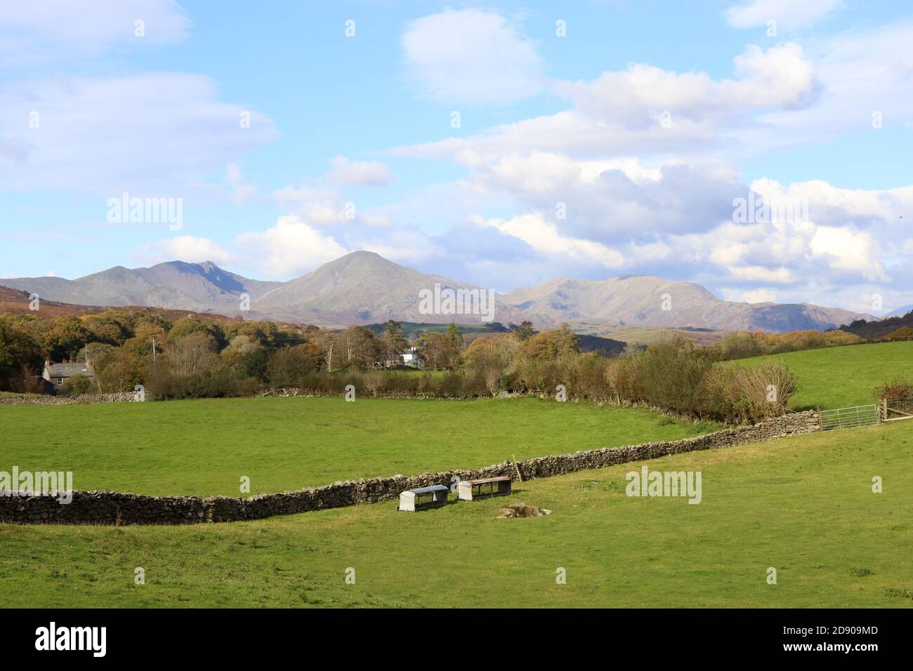 Buck Pike, Coniston Old Man and Wetherlam. Three peaks in the South ...