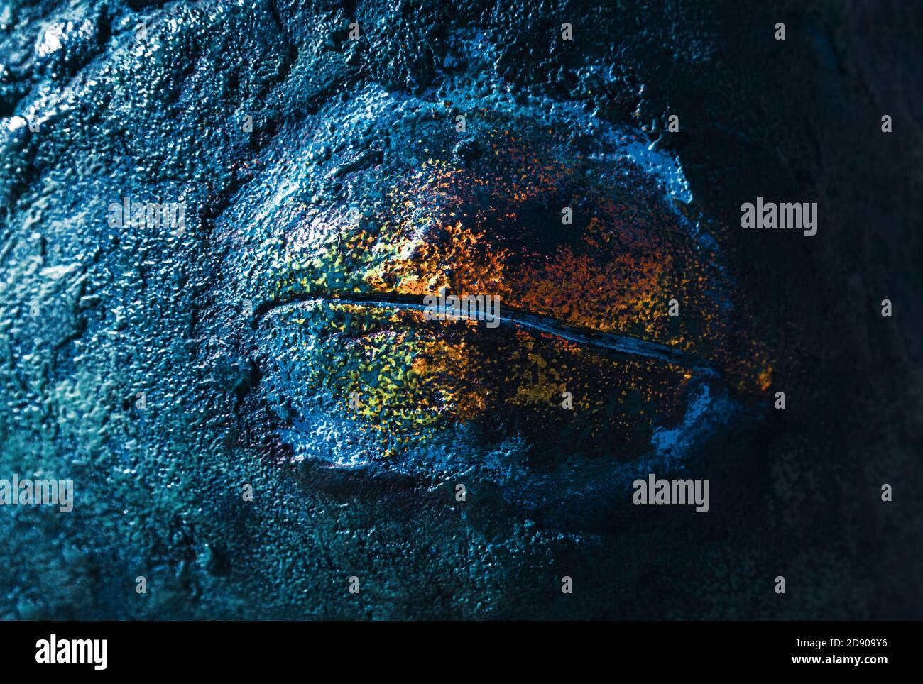 Multicolored abstract rusty metal background. Iron background covered ...