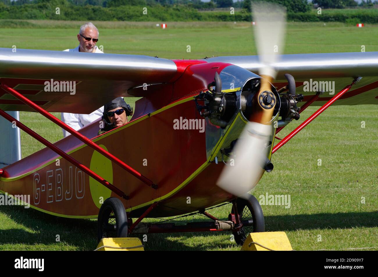 ANEC II, G-EBJO, at Shuttleworth Collection, Old Warden, Biggleswade ...