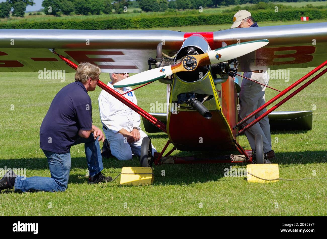 ANEC II, G-EBJO, at Shuttleworth Collection, Old Warden, Biggleswade ...