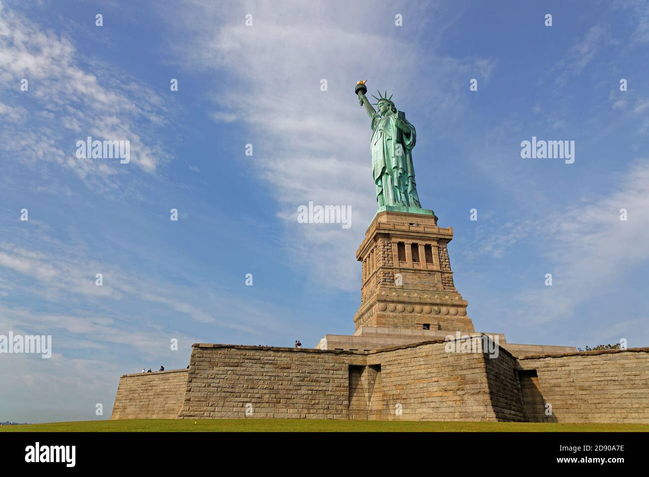 NEW YORK CITY, USA, September 12, 2017 : The Statue of Liberty, a ...