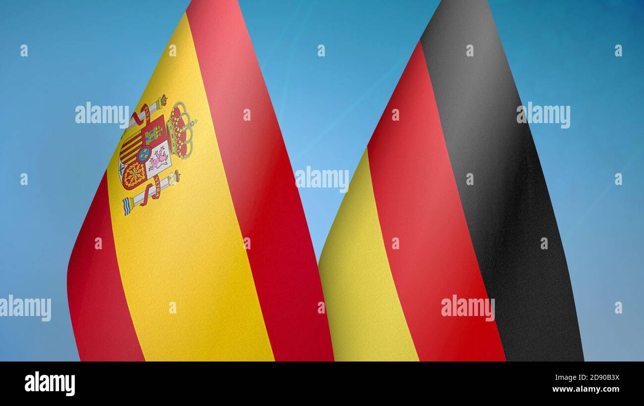 Spanish flag germany hi-res stock photography and images - Alamy