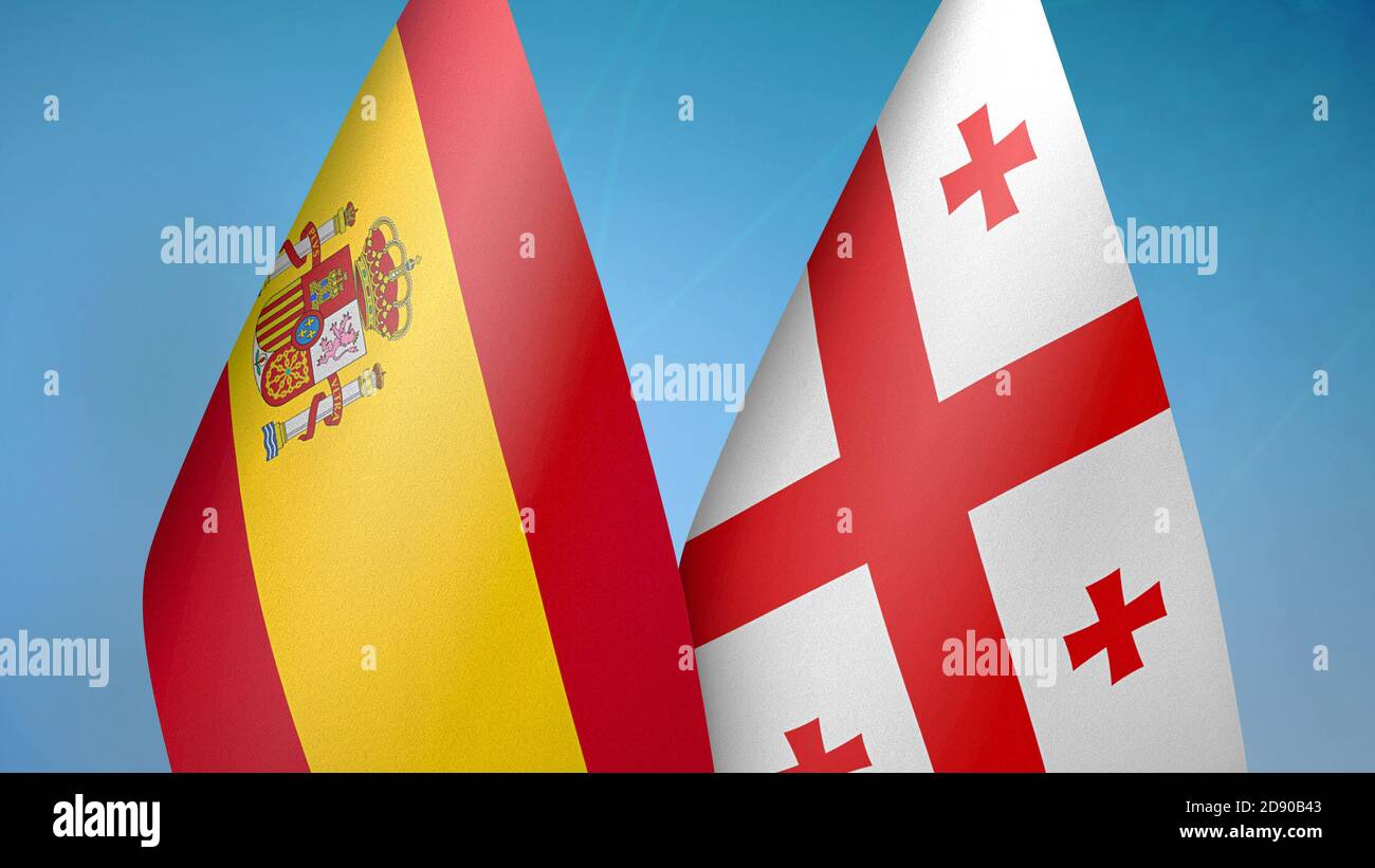Georgia spain flag hi-res stock photography and images - Alamy