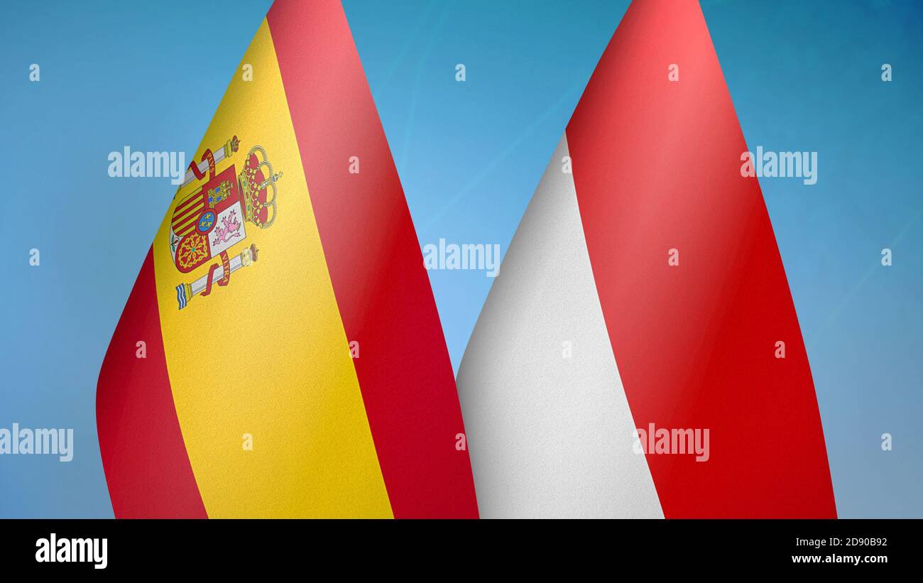 Indonesia spain flag hi-res stock photography and images - Alamy