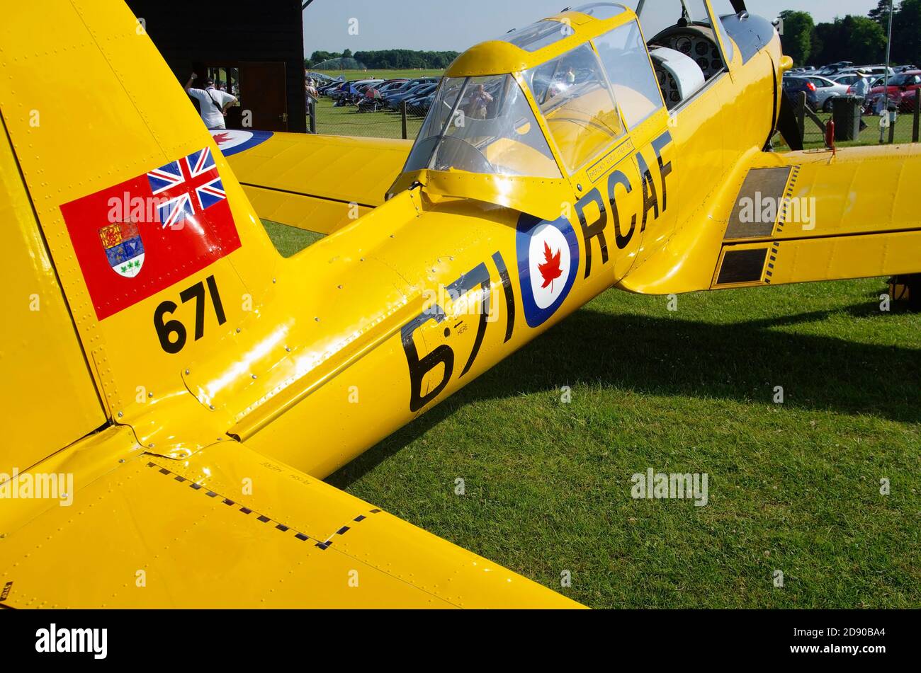 DHC Chipmunk Training Aircraft Stock Photo - Alamy