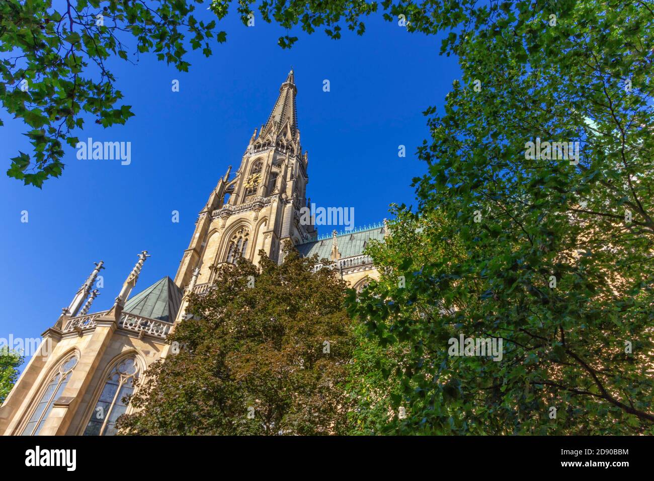 New Cathedral of the Immaculate Conception, Neuer Dom, by day in Linz, Austria Stock Photo - Alamy