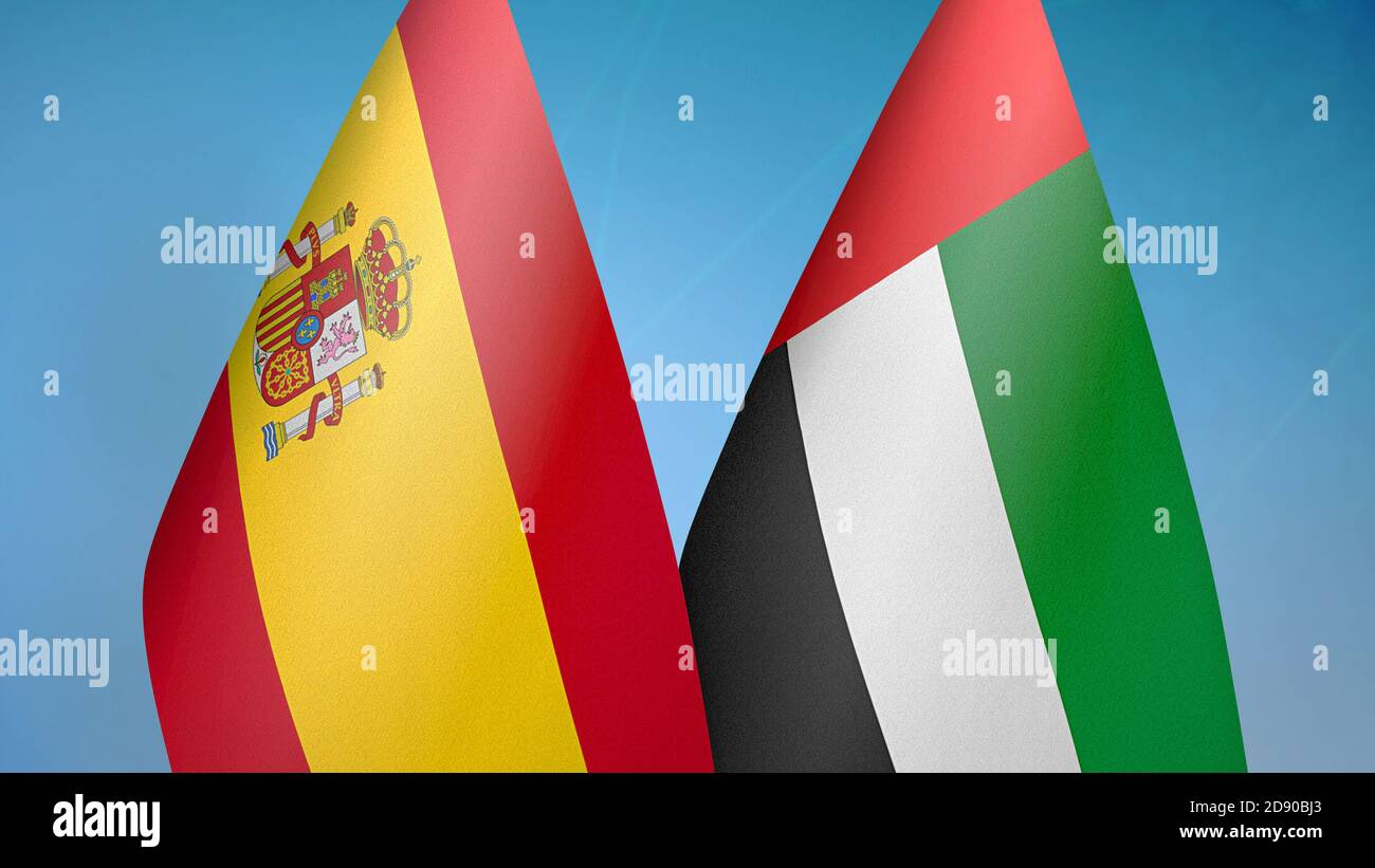 Emirates spain flag hi-res stock photography and images - Alamy