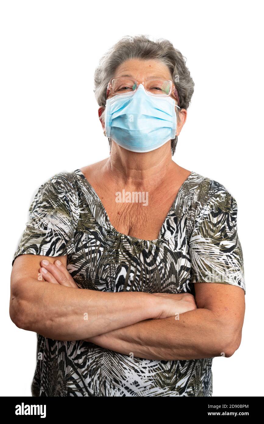 Covering nose hi-res stock photography and images - Alamy