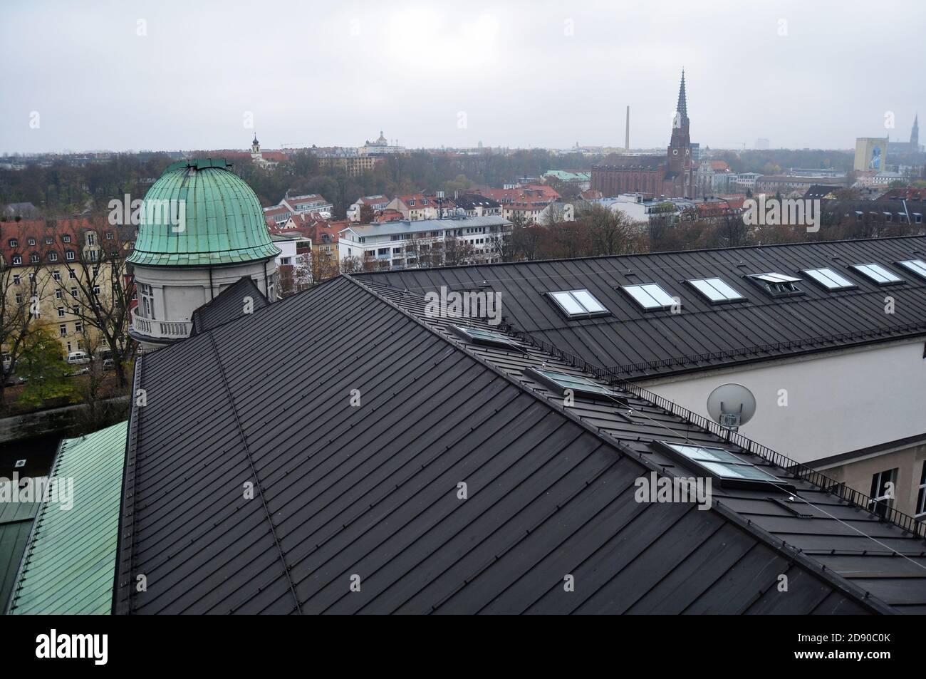 Deutsches museum munich aerial hi-res stock photography and images - Alamy