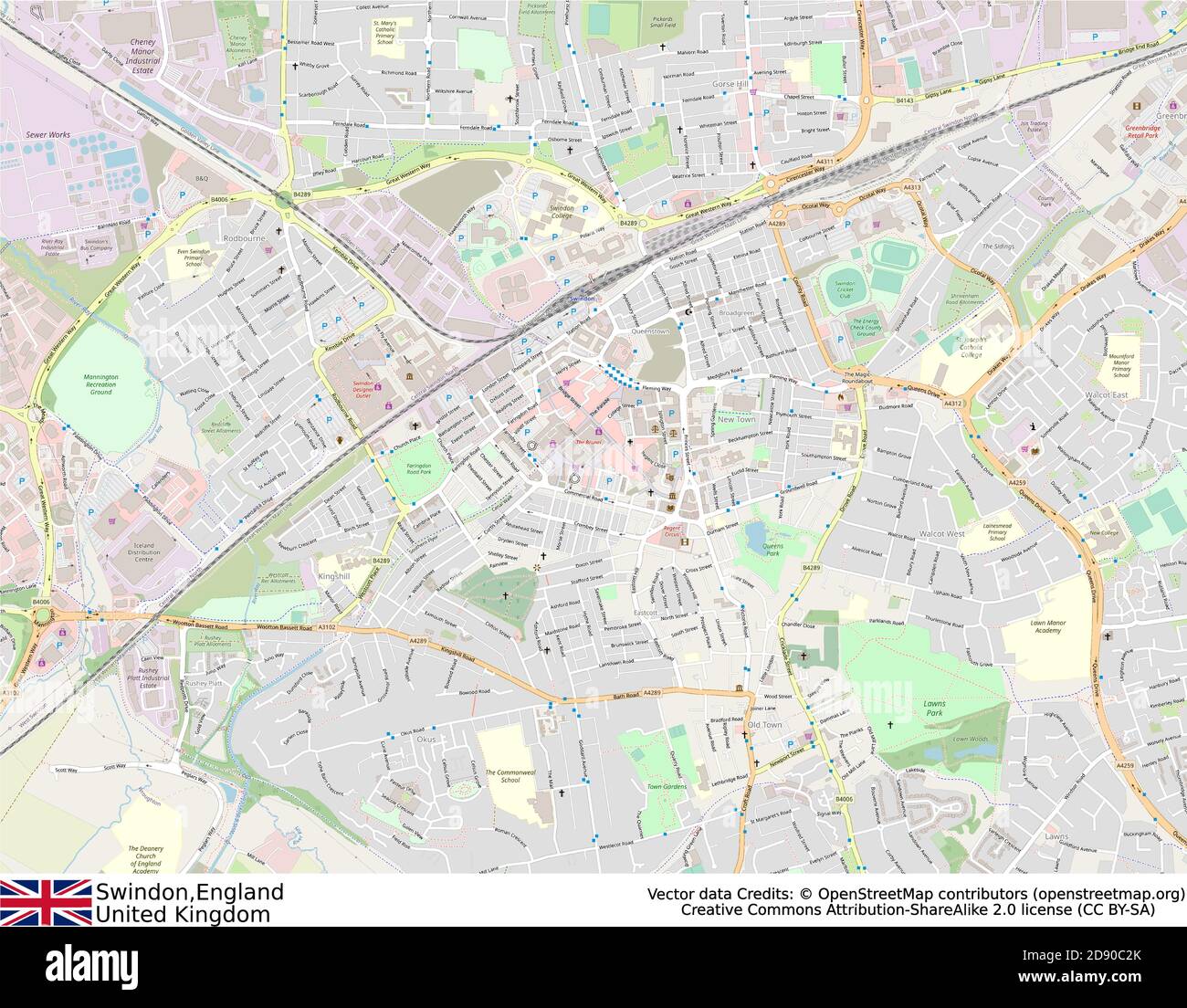 Map Of Cheltenham High Resolution Stock Photography and Images - Alamy