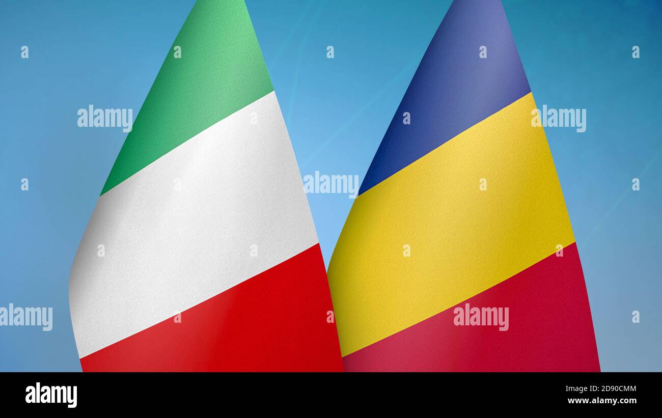 Italy chad flag hi-res stock photography and images - Alamy
