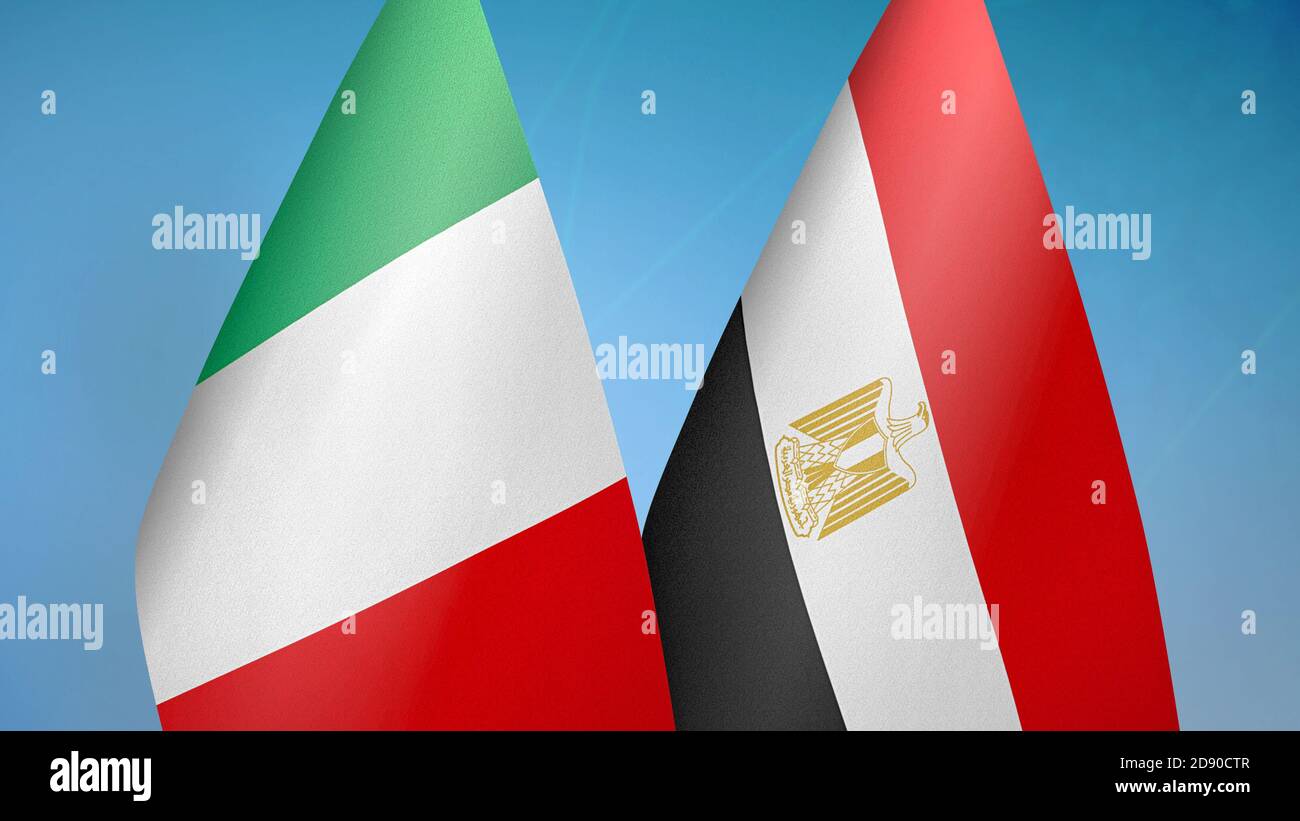 Italy egypt flag hi-res stock photography and images - Alamy
