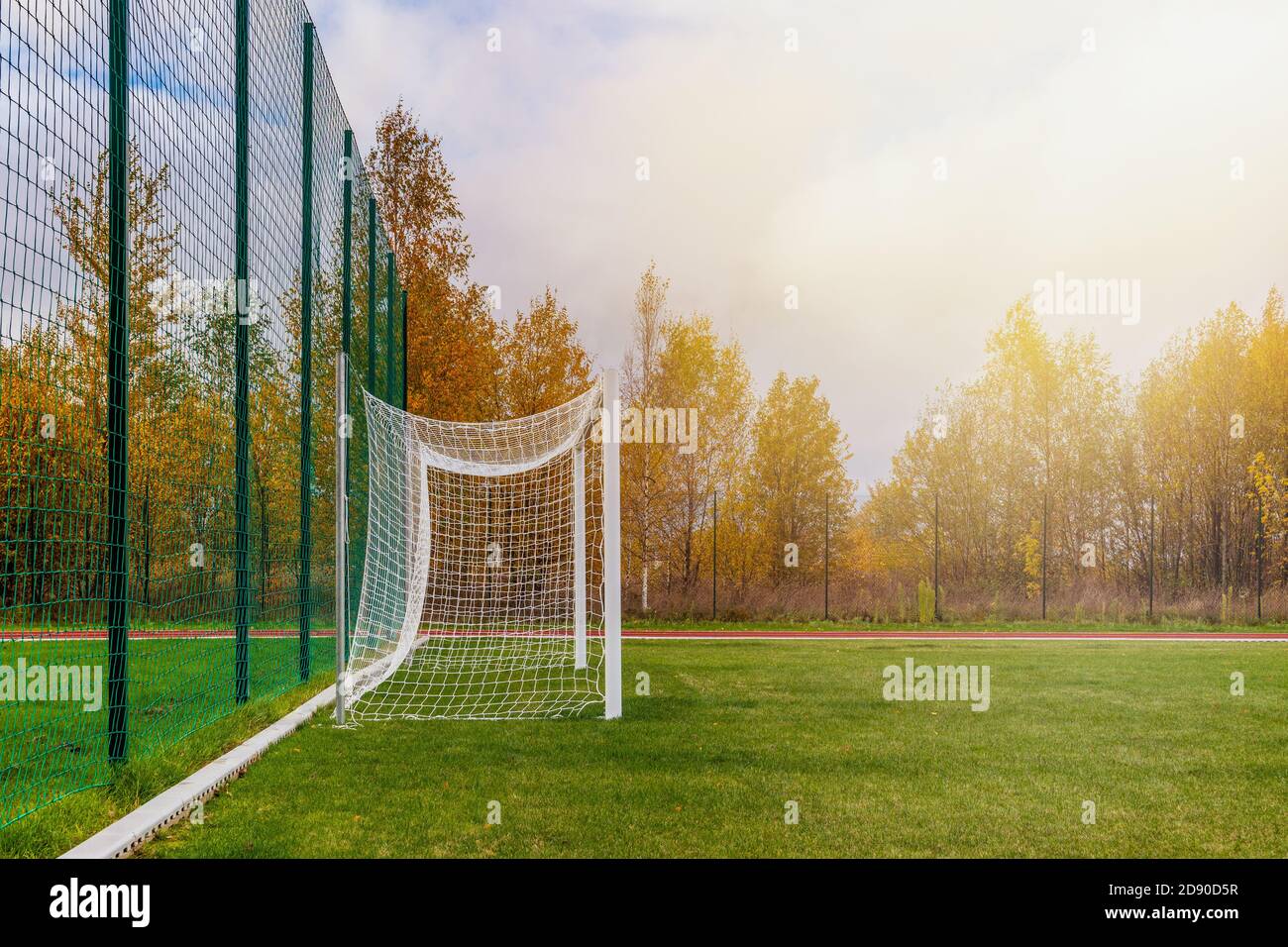 Countryside training pitch hi-res stock photography and images - Alamy