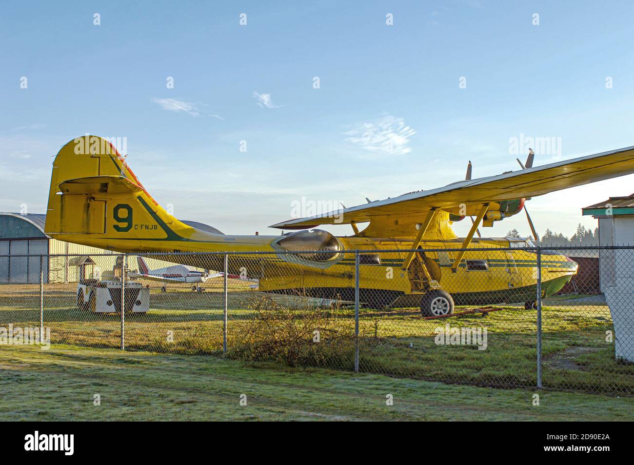Catalina pby 5a canso serial 9815 under restoration hi-res stock ...