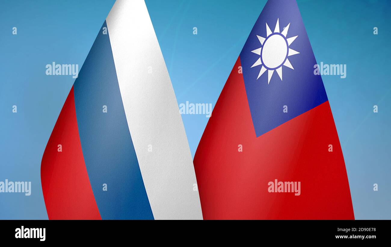 Taiwan russia flag hi-res stock photography and images - Alamy