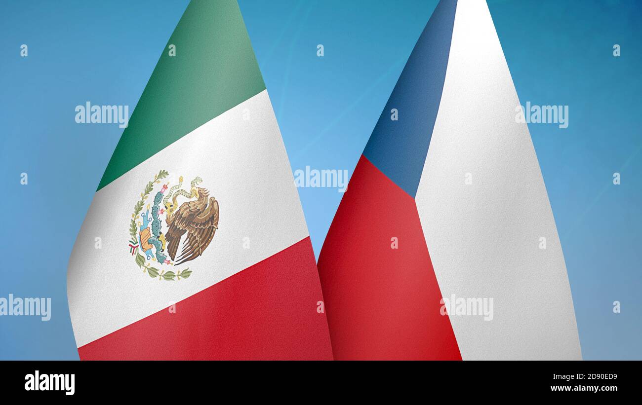Czech republic mexico flags hi-res stock photography and images - Alamy