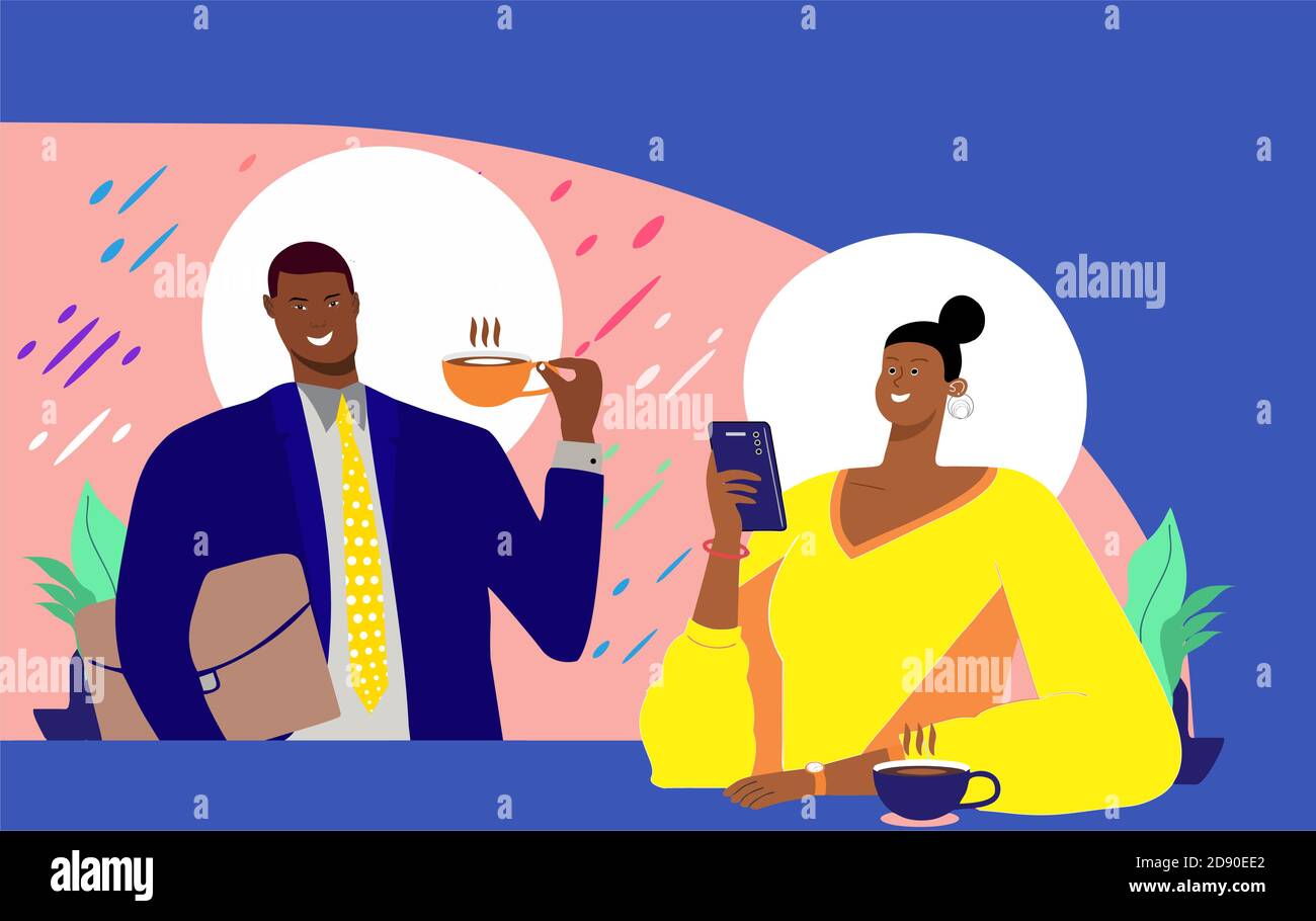 Chats vector vectors hi-res stock photography and images - Alamy