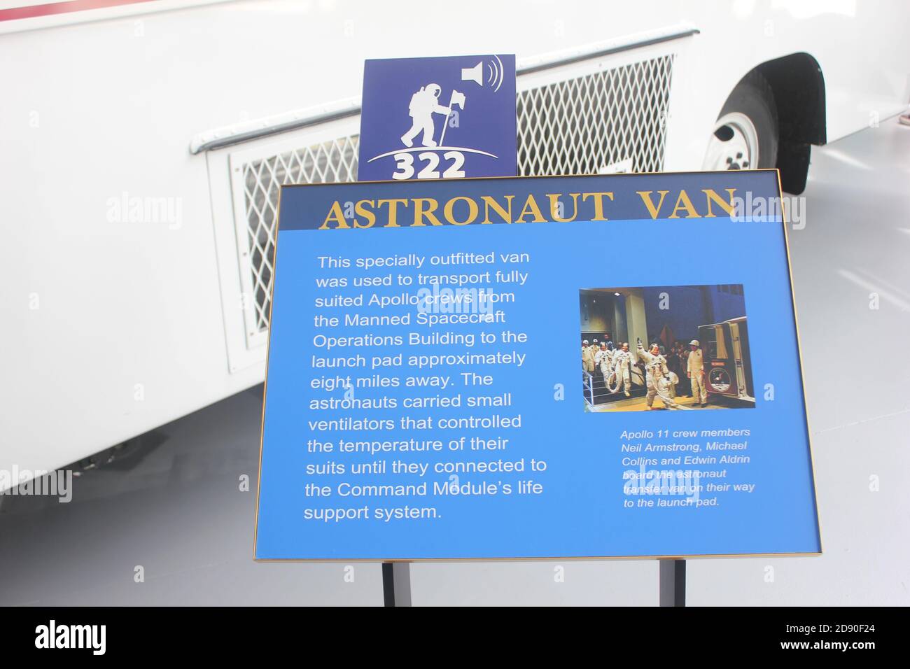 Astronaut Van - Kennedy Space Center - Cape Canaveral, Florida Stock ...