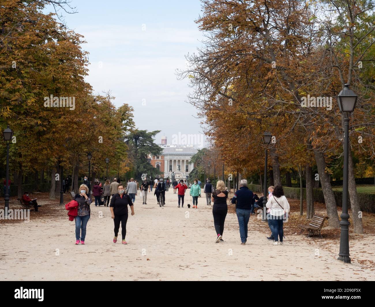 Madrid Spain People Walking In High Resolution Stock Photography and ...