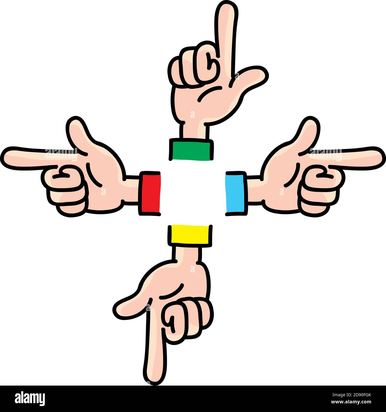 Forefingers hi-res stock photography and images - Alamy
