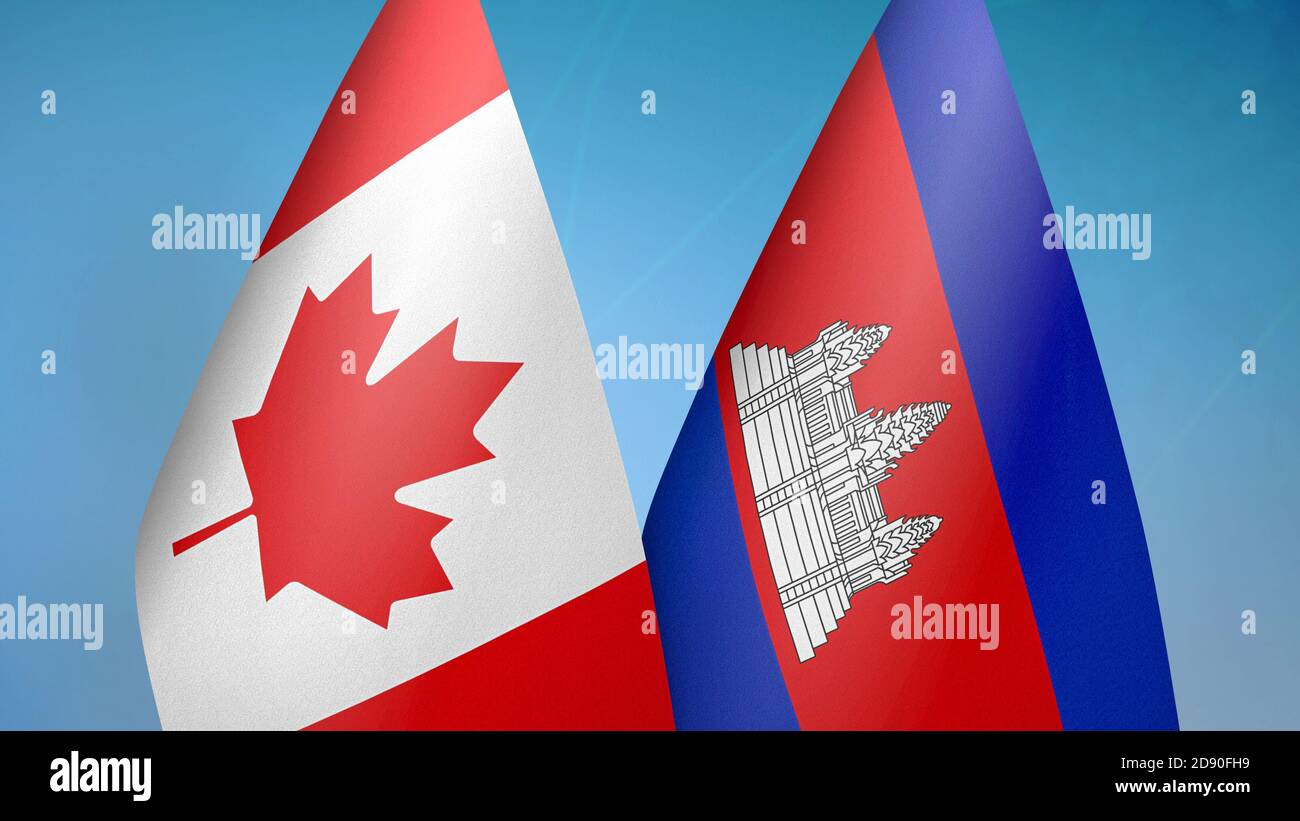 Cambodian flags hi-res stock photography and images - Alamy