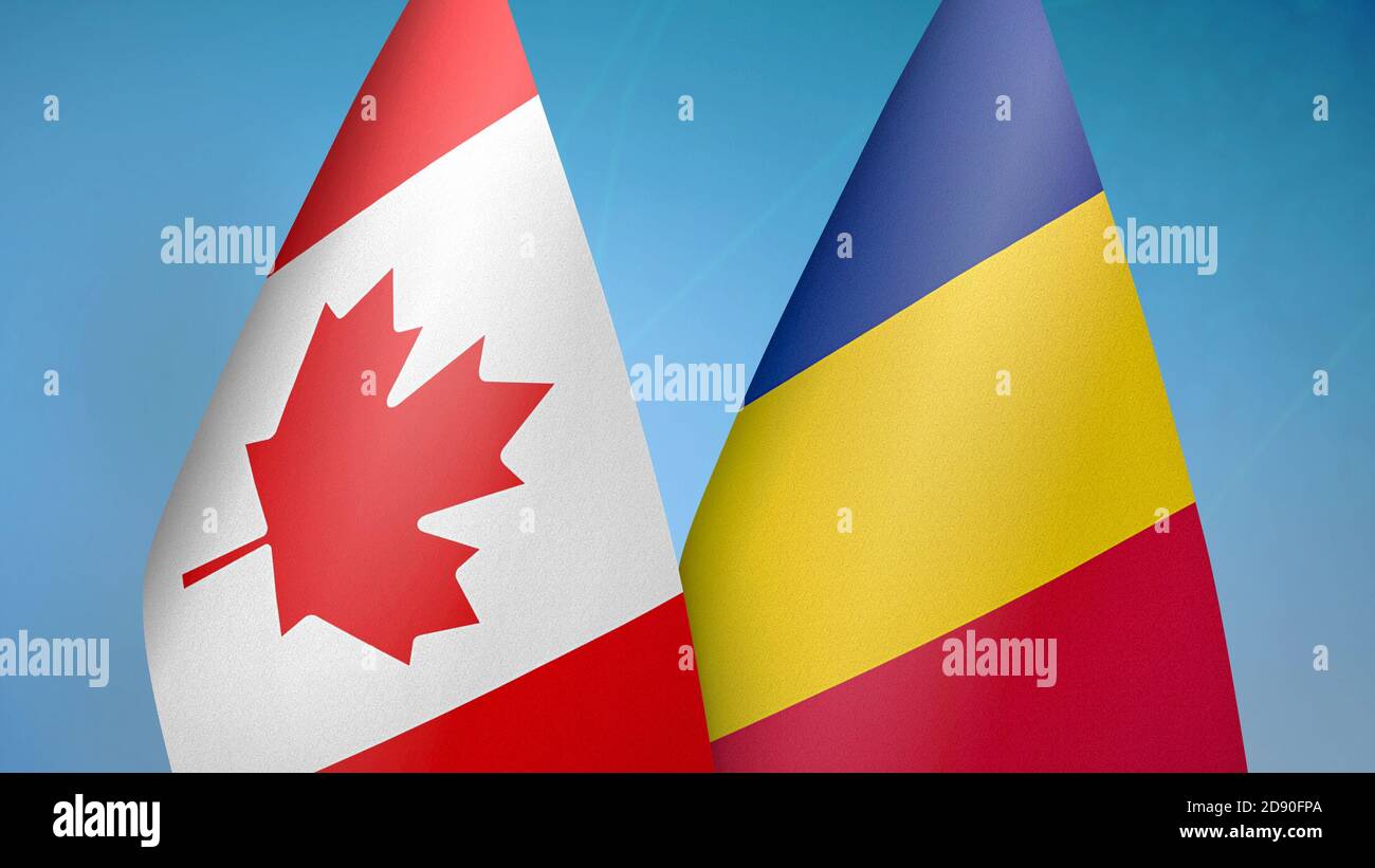 Canada chad flag hi-res stock photography and images - Alamy