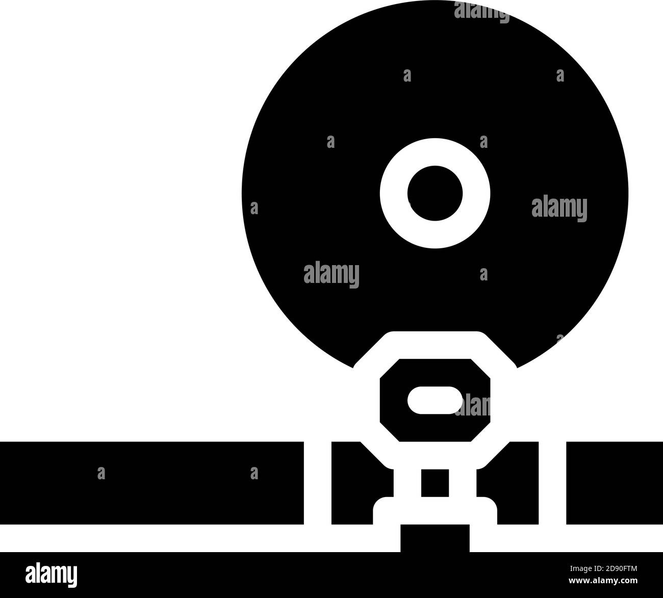 ent doctor tool glyph icon vector illustration Stock Vector Image & Art ...