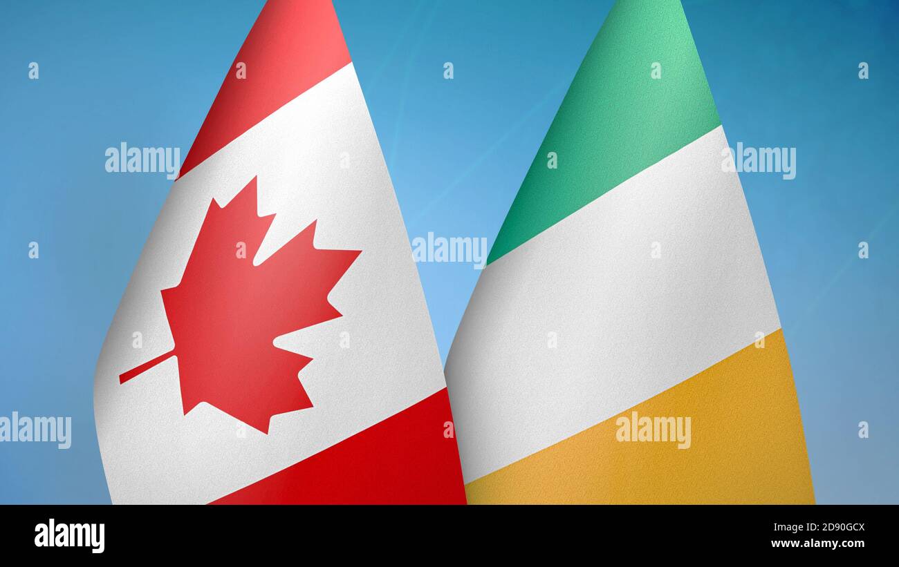 Canada ireland flag hi-res stock photography and images - Alamy