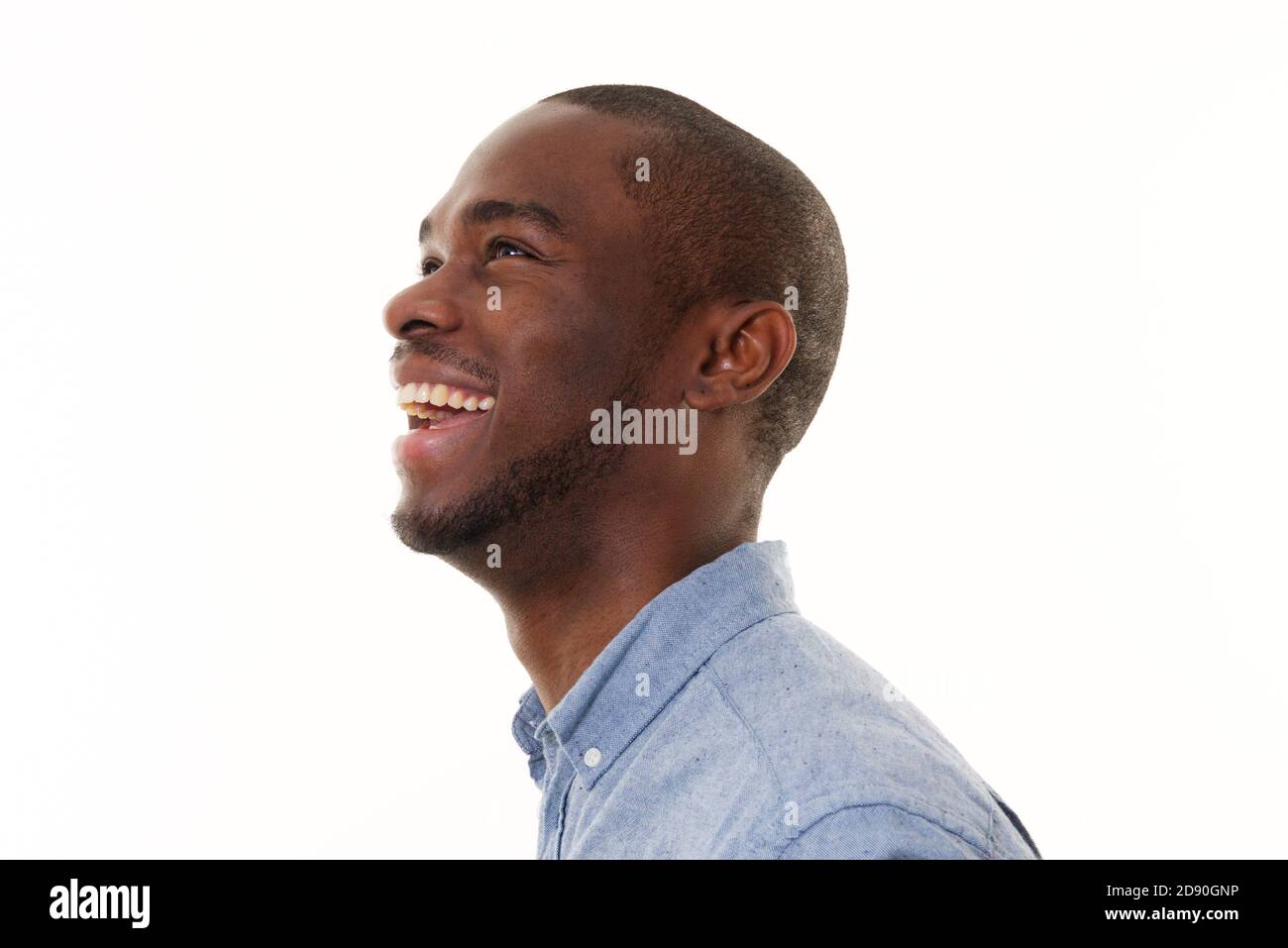 Laughing african american man hi-res stock photography and images - Alamy