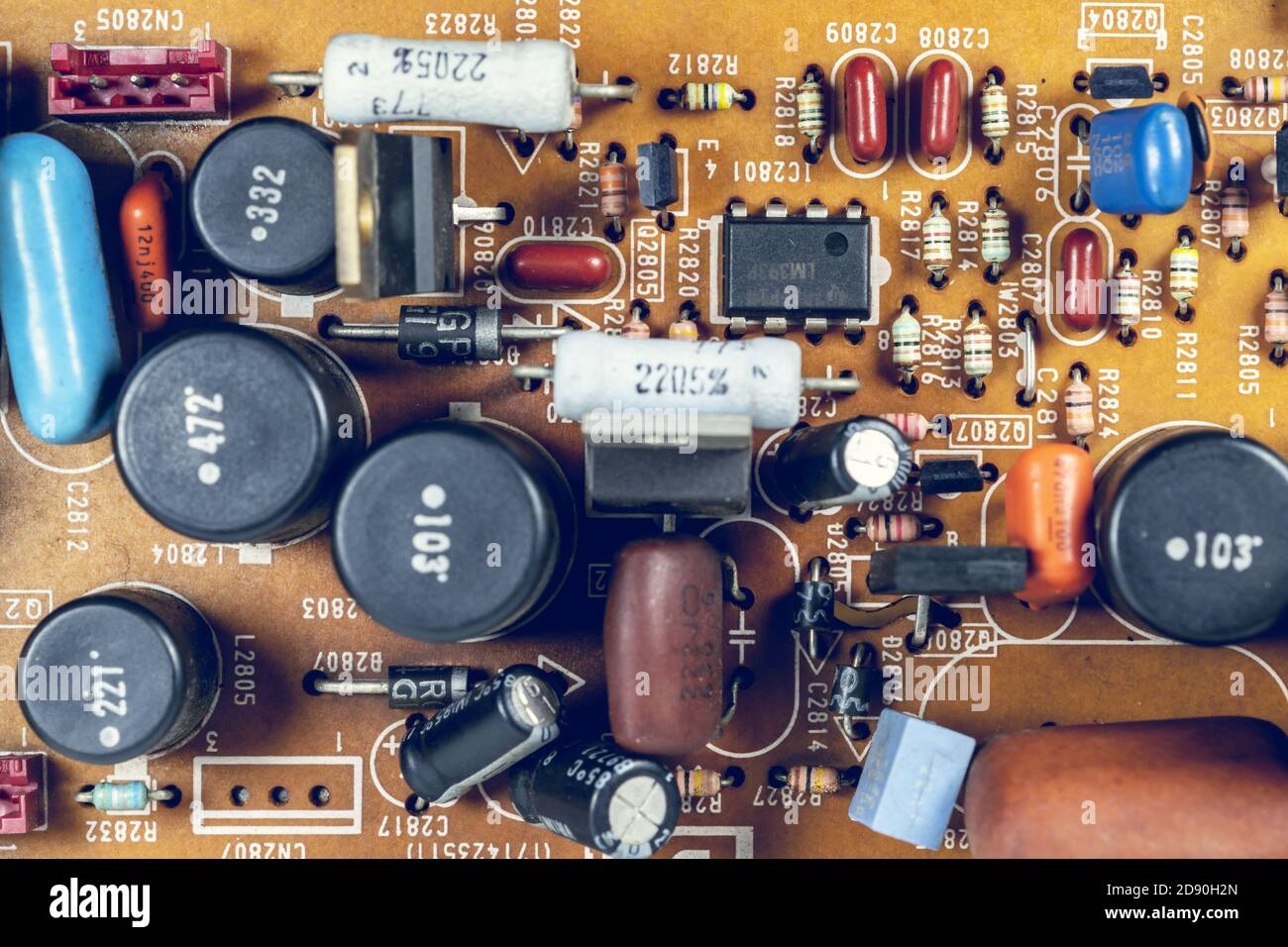 Resistors and capacitors hi-res stock photography and images - Alamy
