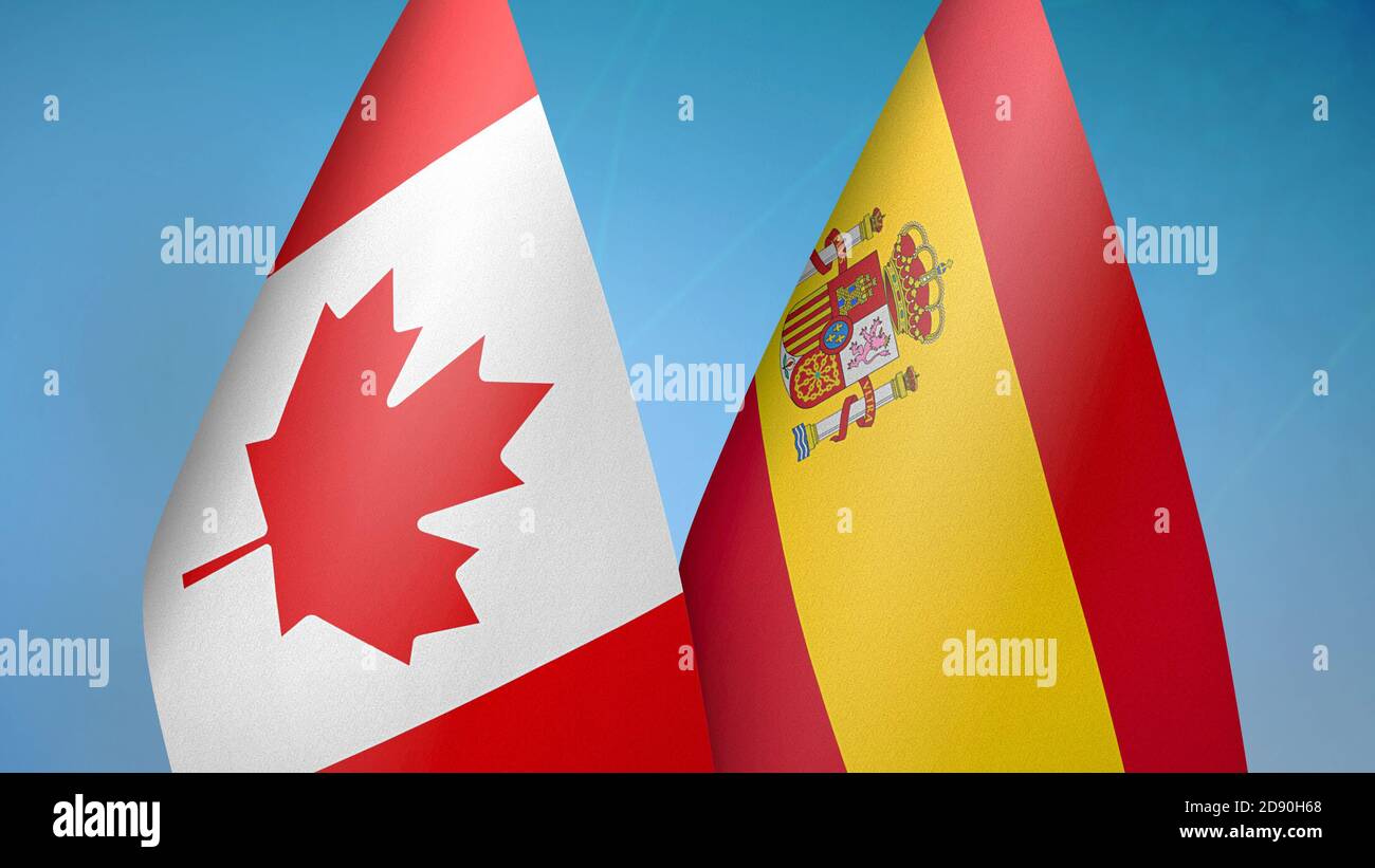 Spanish flag canada hi-res stock photography and images - Alamy