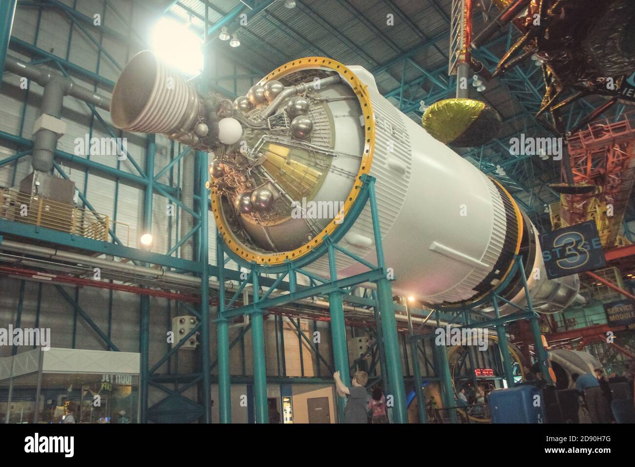 Saturn 5 second stage hi-res stock photography and images - Alamy