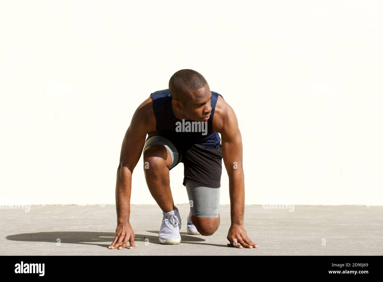 African american fitness model in hi-res stock photography and images ...