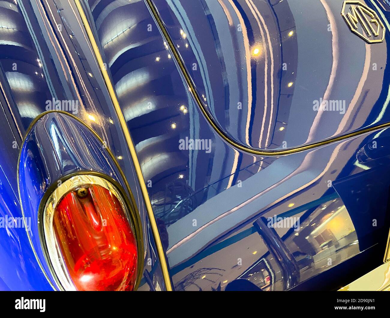 a beautiful back of retro car model, Bangkok Thailand Stock Photo - Alamy