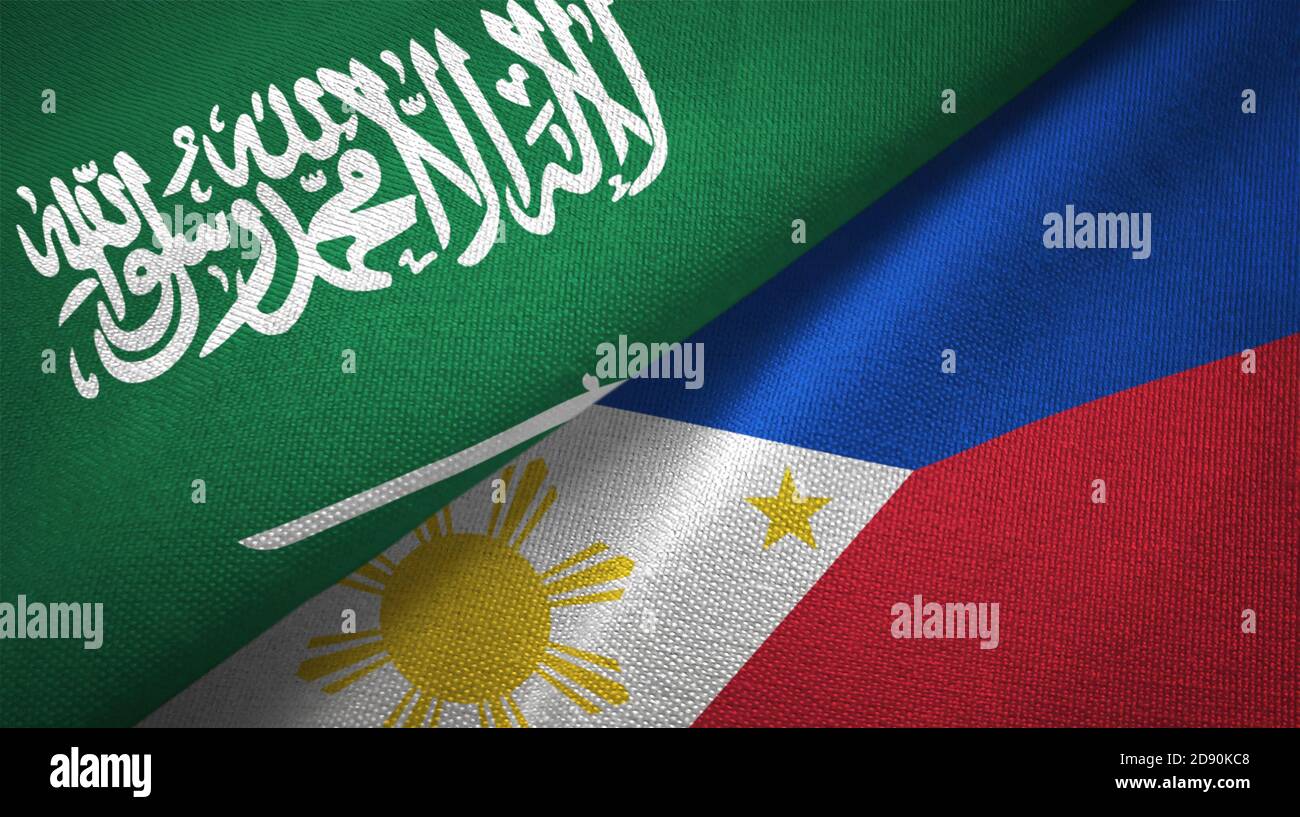 Saudi arabia philippines flag hi-res stock photography and images - Alamy