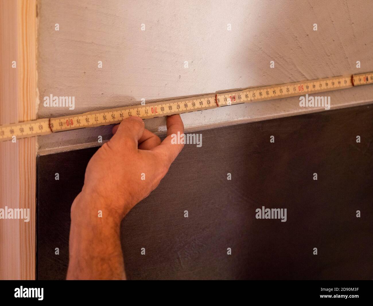 Standard meter rule hi-res stock photography and images - Alamy
