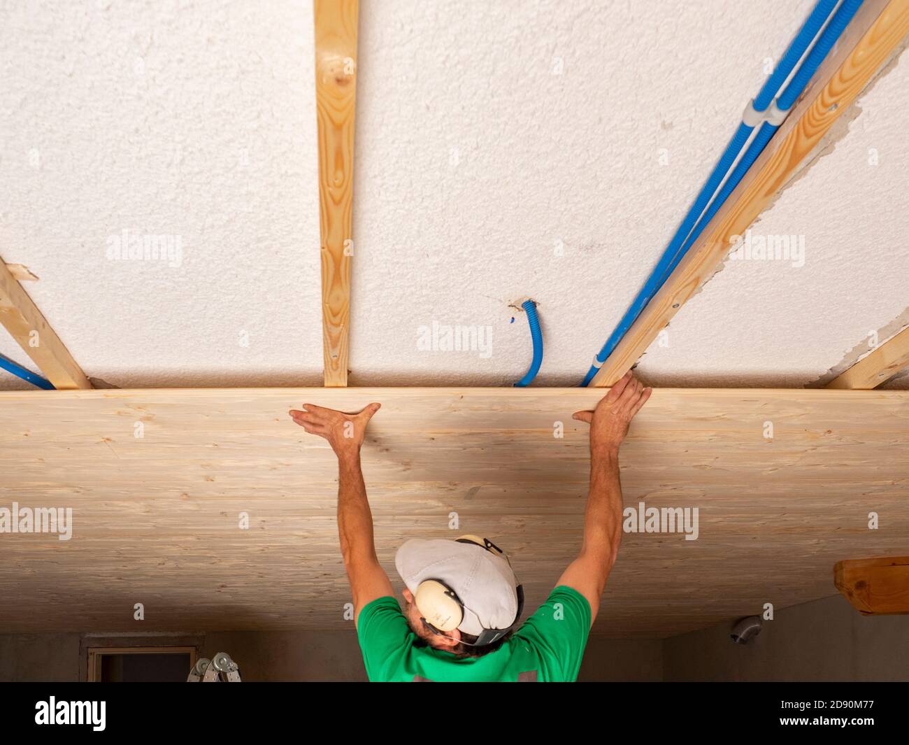 Wooden lath ceiling hi-res stock photography and images - Alamy