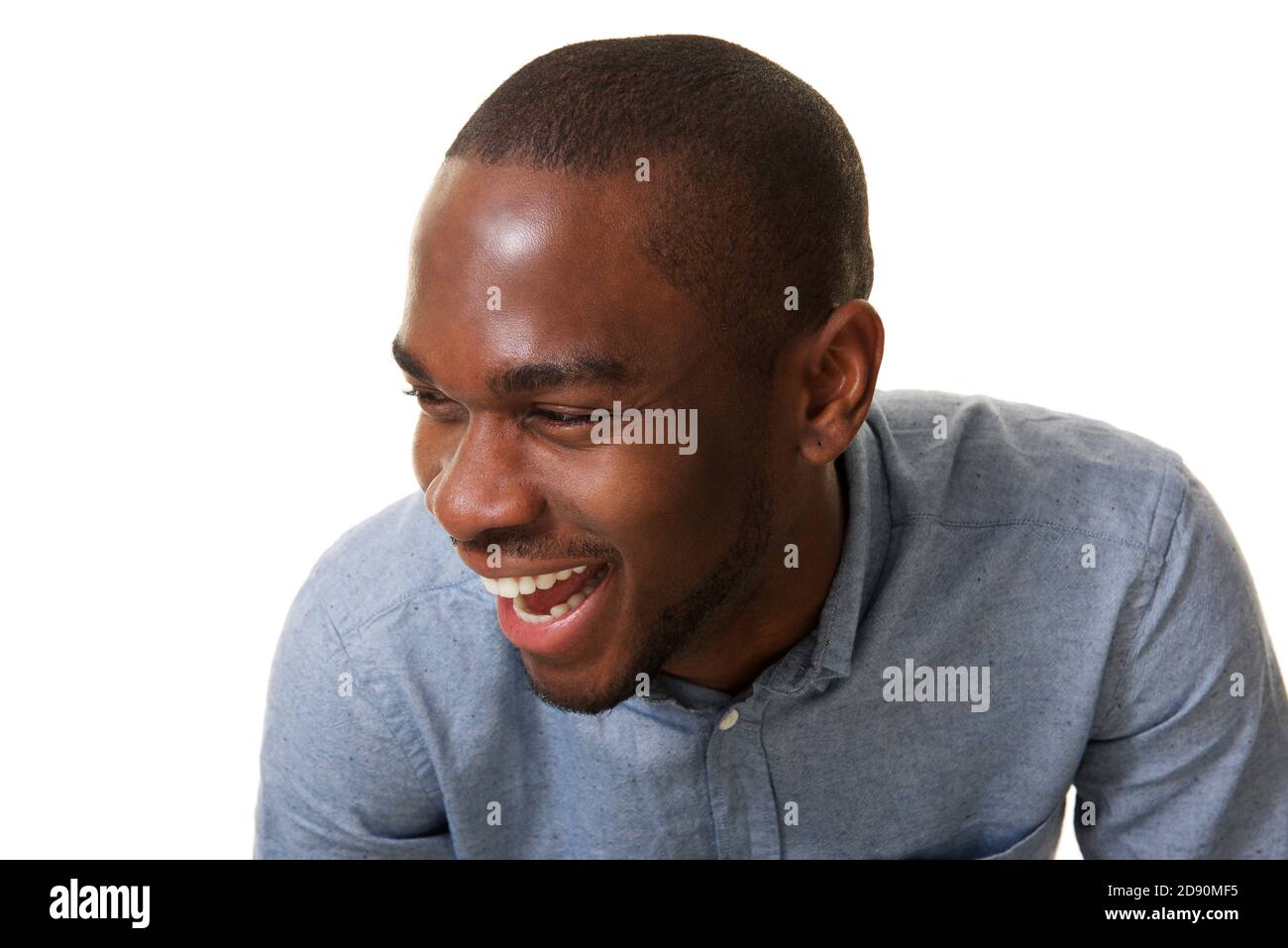 Laughing black man hi-res stock photography and images - Alamy