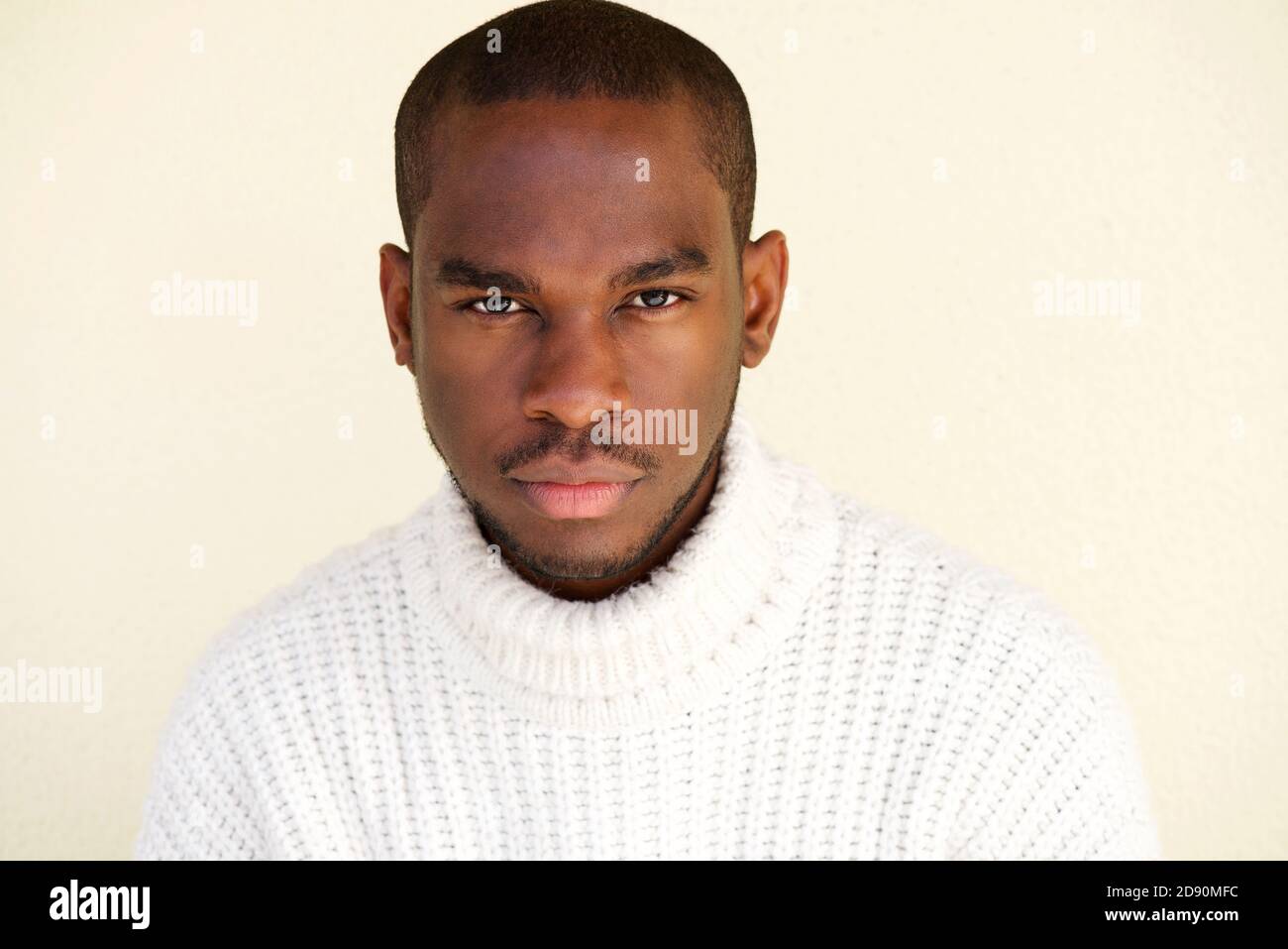 African man serious portrait hi-res stock photography and images - Alamy