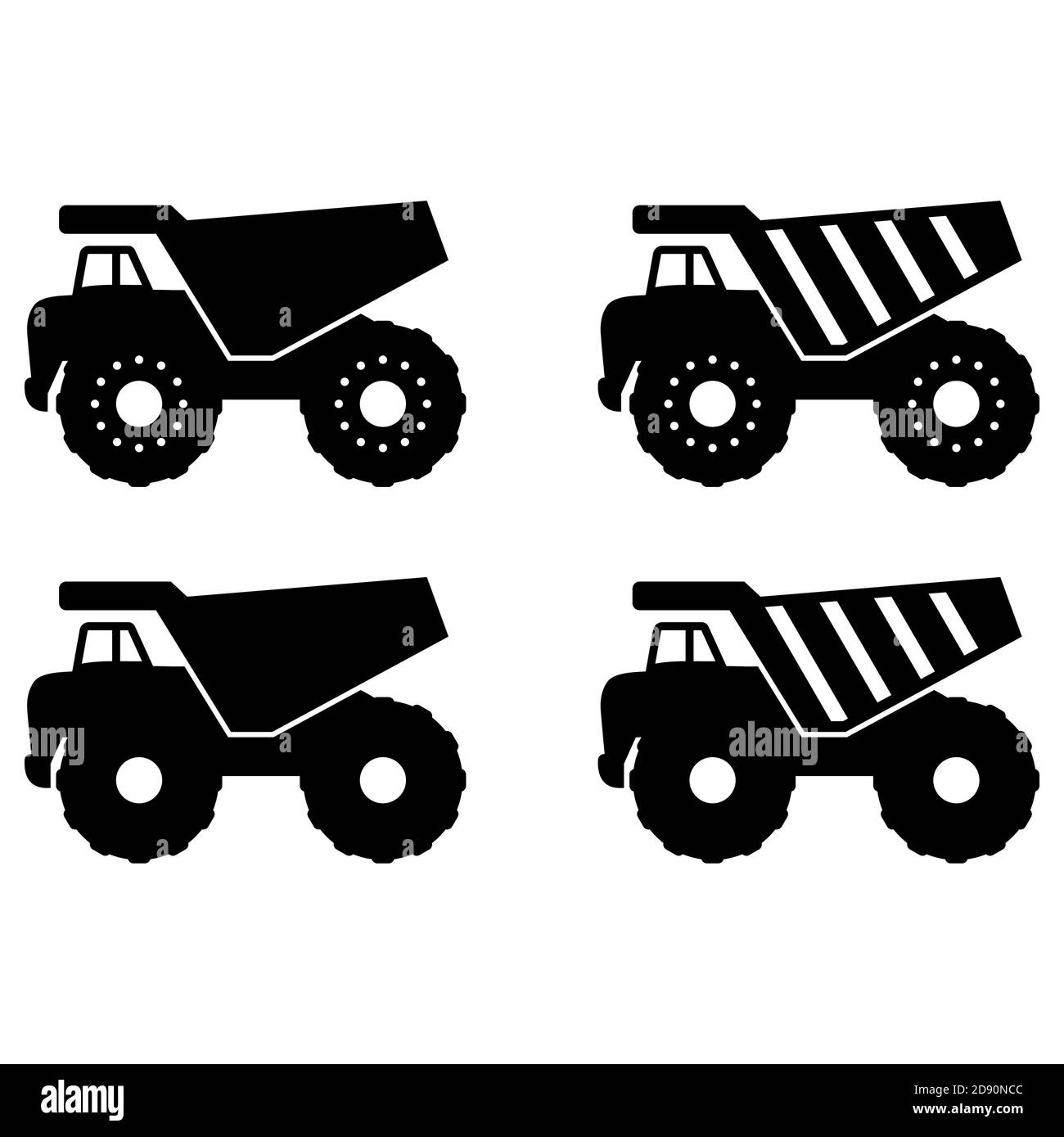 Heavy duty dump truck icon Stock Vector Image & Art - Alamy