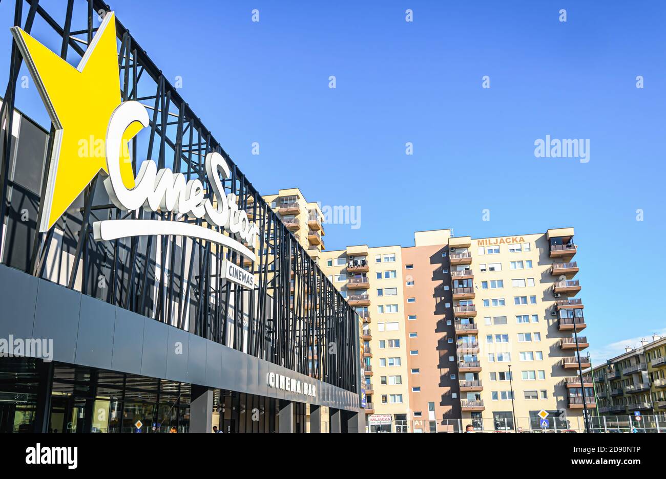 Multiplex theater entrance hi-res stock photography and images - Alamy