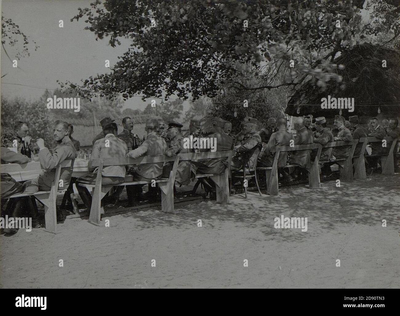 Kaiserdiner am 18.August 1916, 25. Infanteriedivison Stock Photo - Alamy