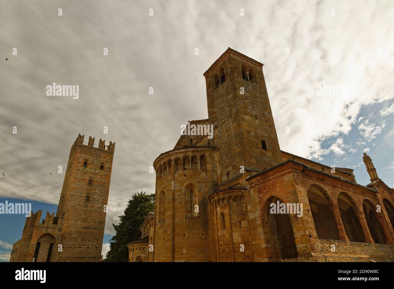 medieval castle in Castell’ Arquato Stock Photo - Alamy