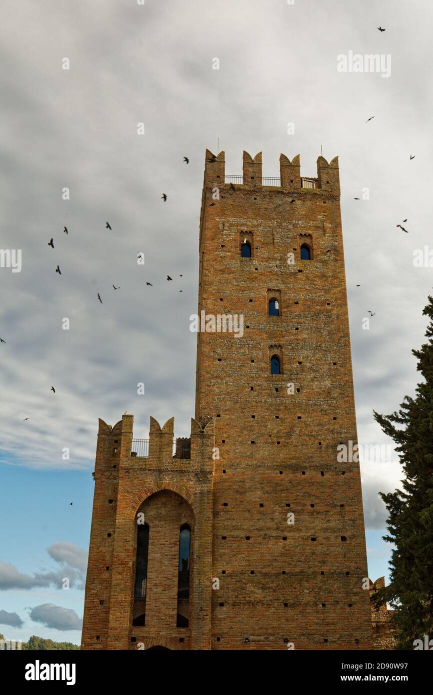 medieval castle in Castell’ Arquato Stock Photo - Alamy