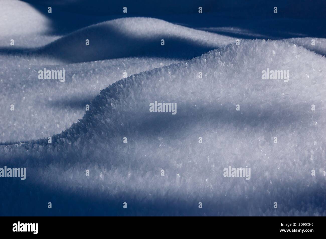 Winter abstraction of a snow drift Stock Photo - Alamy