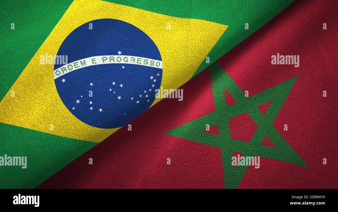 Brazil vs morocco national hi-res stock photography and images - Alamy