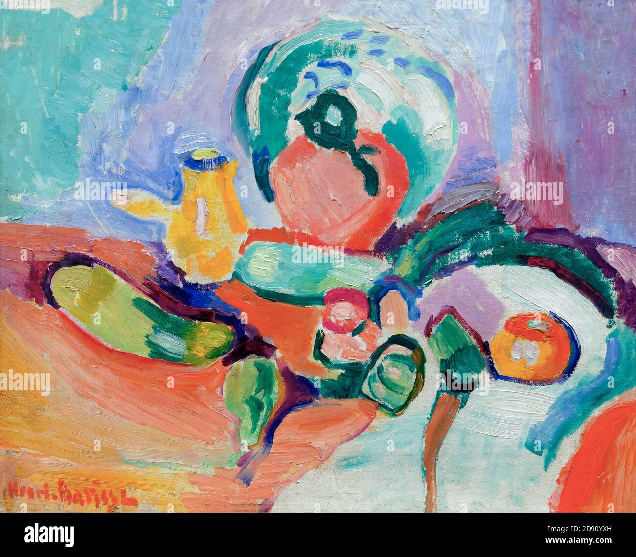 Still Life with Vegetables, Henri Matisse, circa 1905, Metropolitan ...