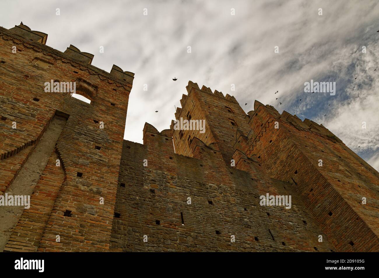 medieval castle in Castell’ Arquato Stock Photo - Alamy