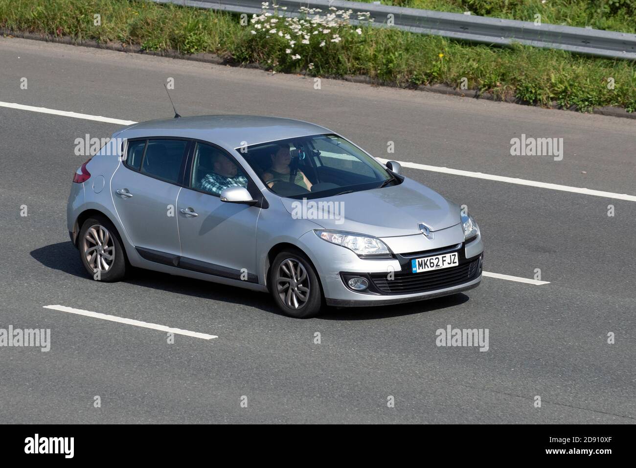 2012 silver Renault Megane Expression DC Plus ; Vehicular traffic ...