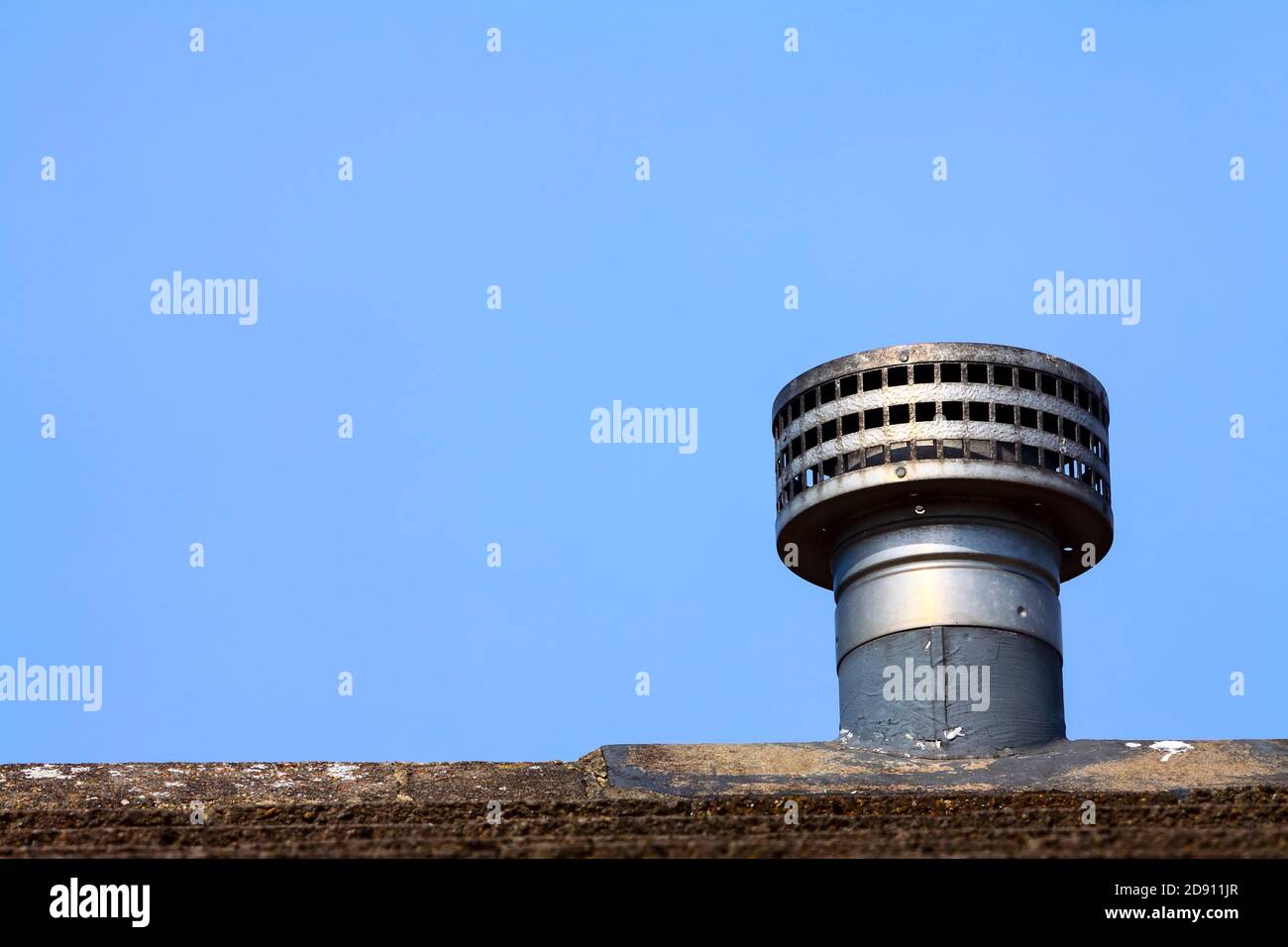 Roof chimney tile roof ridge hi-res stock photography and images - Alamy